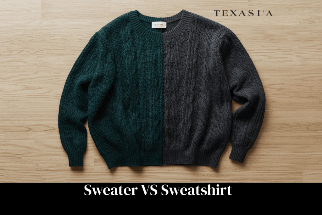 Sweater vs Sweatshirt: Key Differences You Need to Know