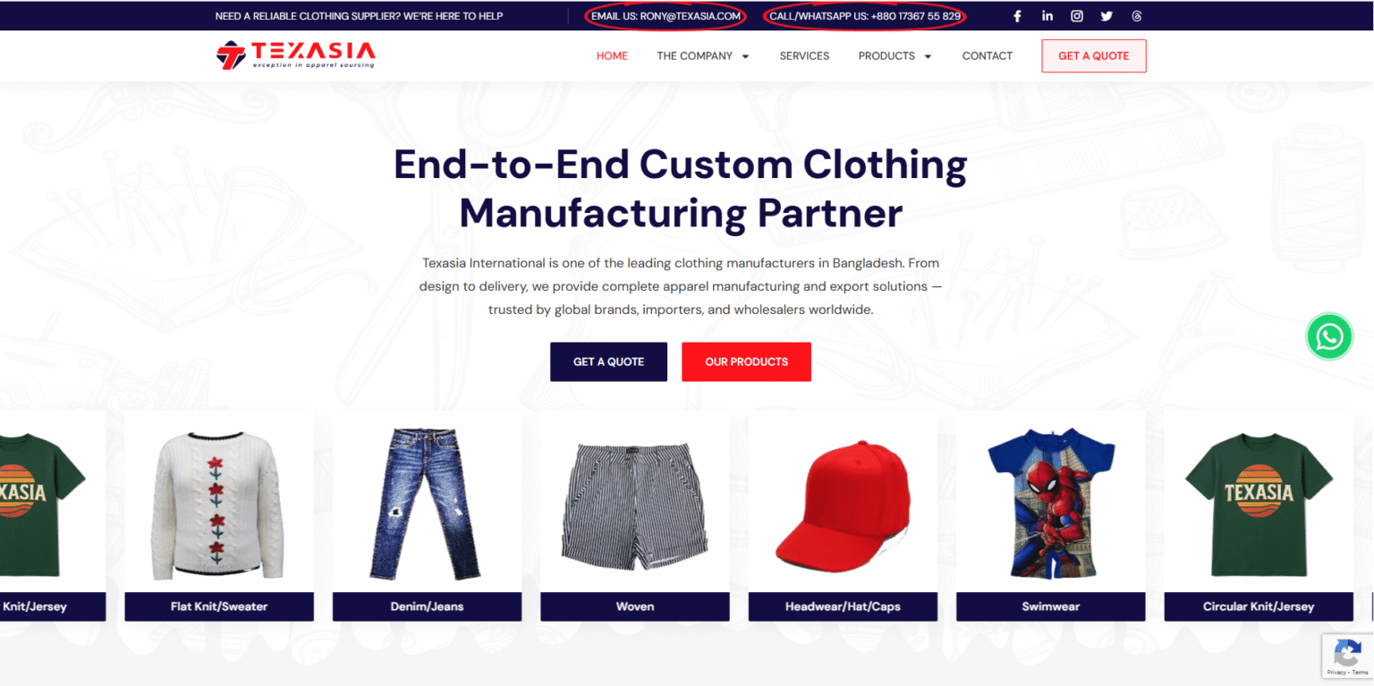 Top 10 Importers of T-shirts Made in Bangladesh in the Saudi Arabia