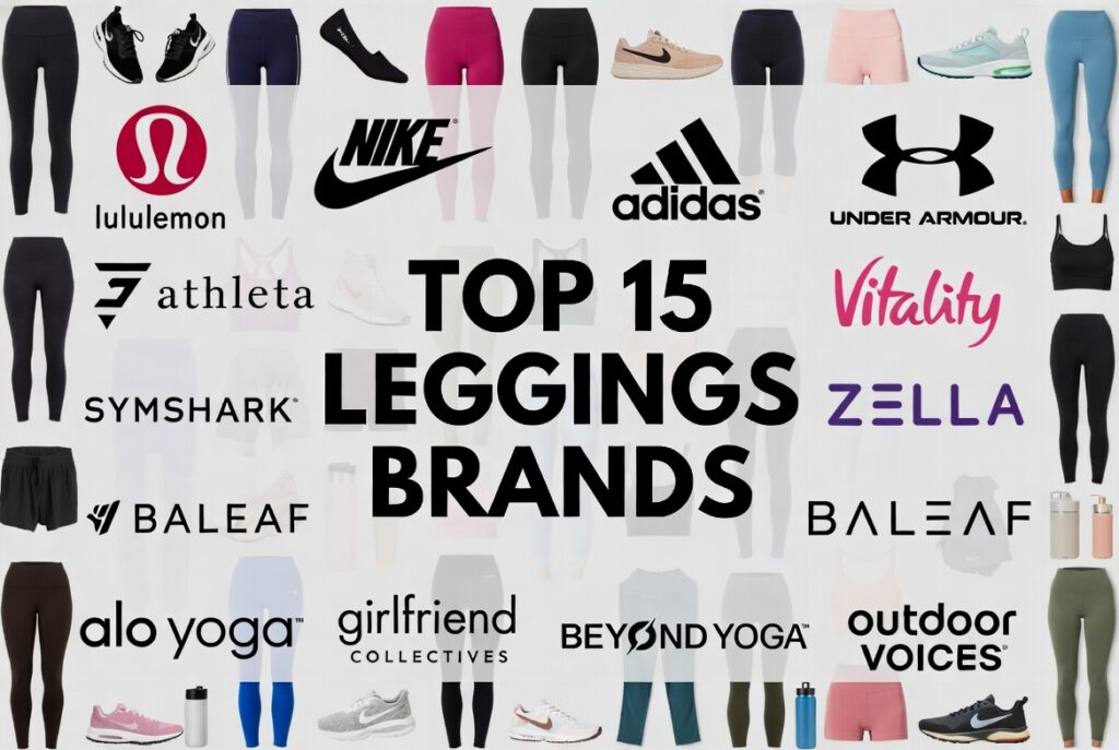 Top 15 leggings brands in the world 2026 : Texasia